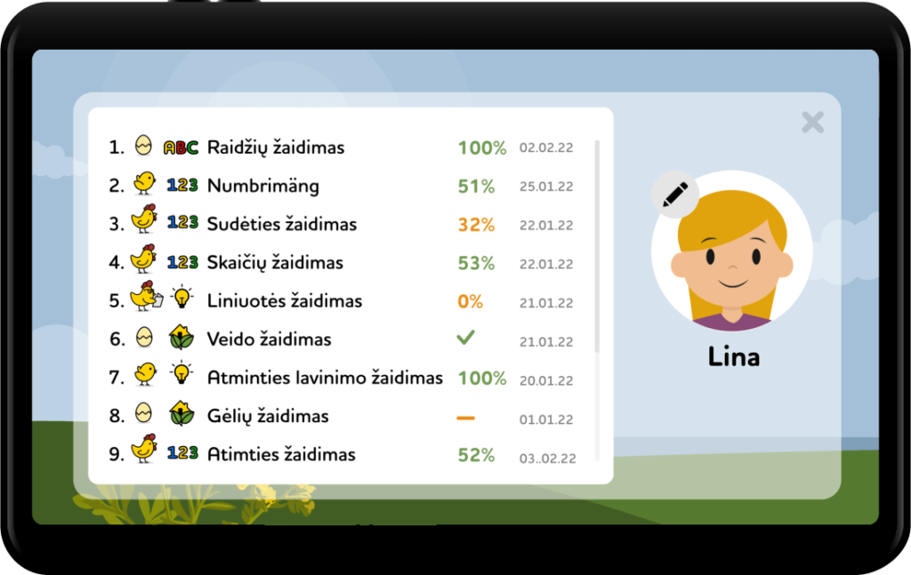 Skaitmeniniai edukaciniai žaidimai lietuvių kalba