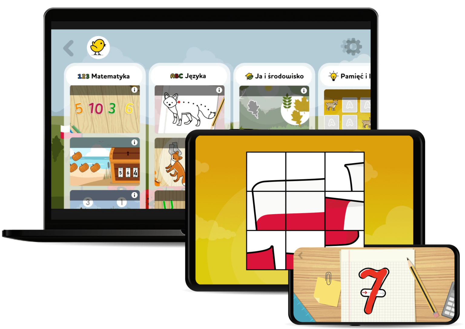 Gry edukacyjne dla dzieci w wieku 3-8 lat, które wspomagają naukę